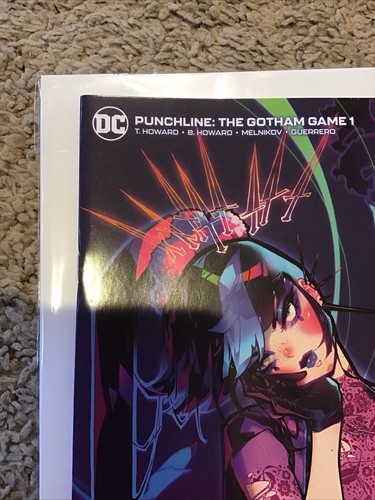 PUNCHLINE THE GOTHAM GAME #1 ROSE BESCH CARD STOCK VARIANT 1ST PRINT ...