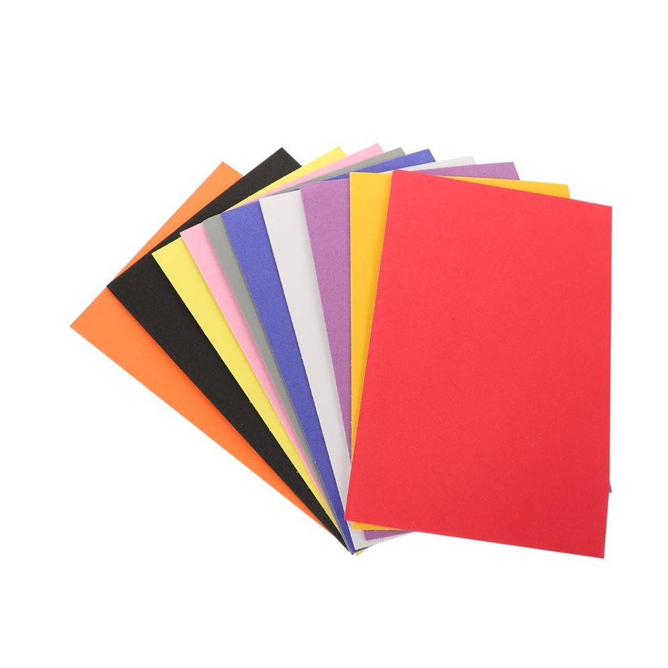 30 Sheets Diy Foams Papers Colorful Handcraft Scrapbooking Supplies ...
