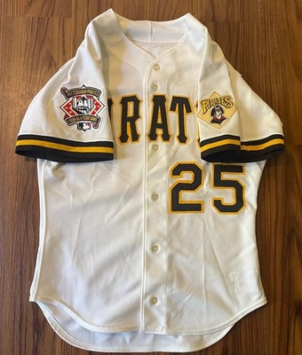 1994 Pittsburgh Pirates Game Worn Steve Pegues Home Jersey with All ...