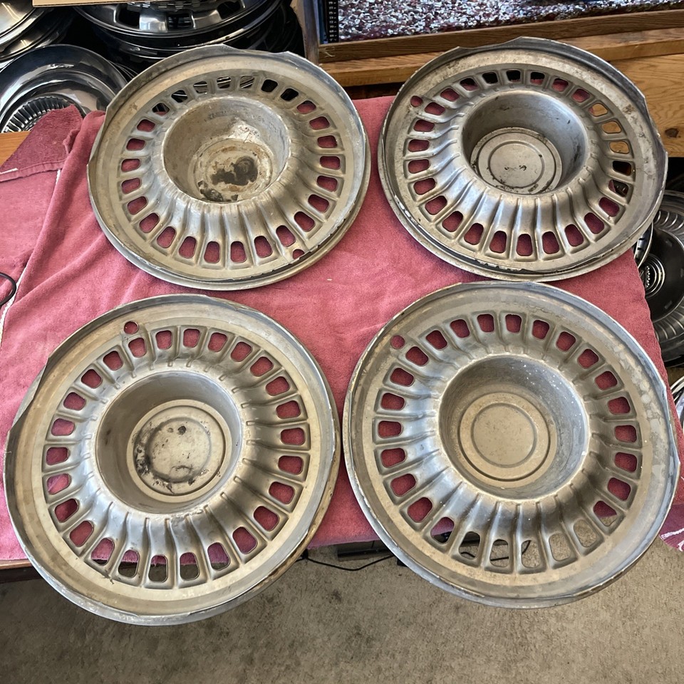 1966 PONTIAC BONNEVILLE, CATALINA STAR CHIEF 14" WHEEL COVERS, HUBCAPS ...