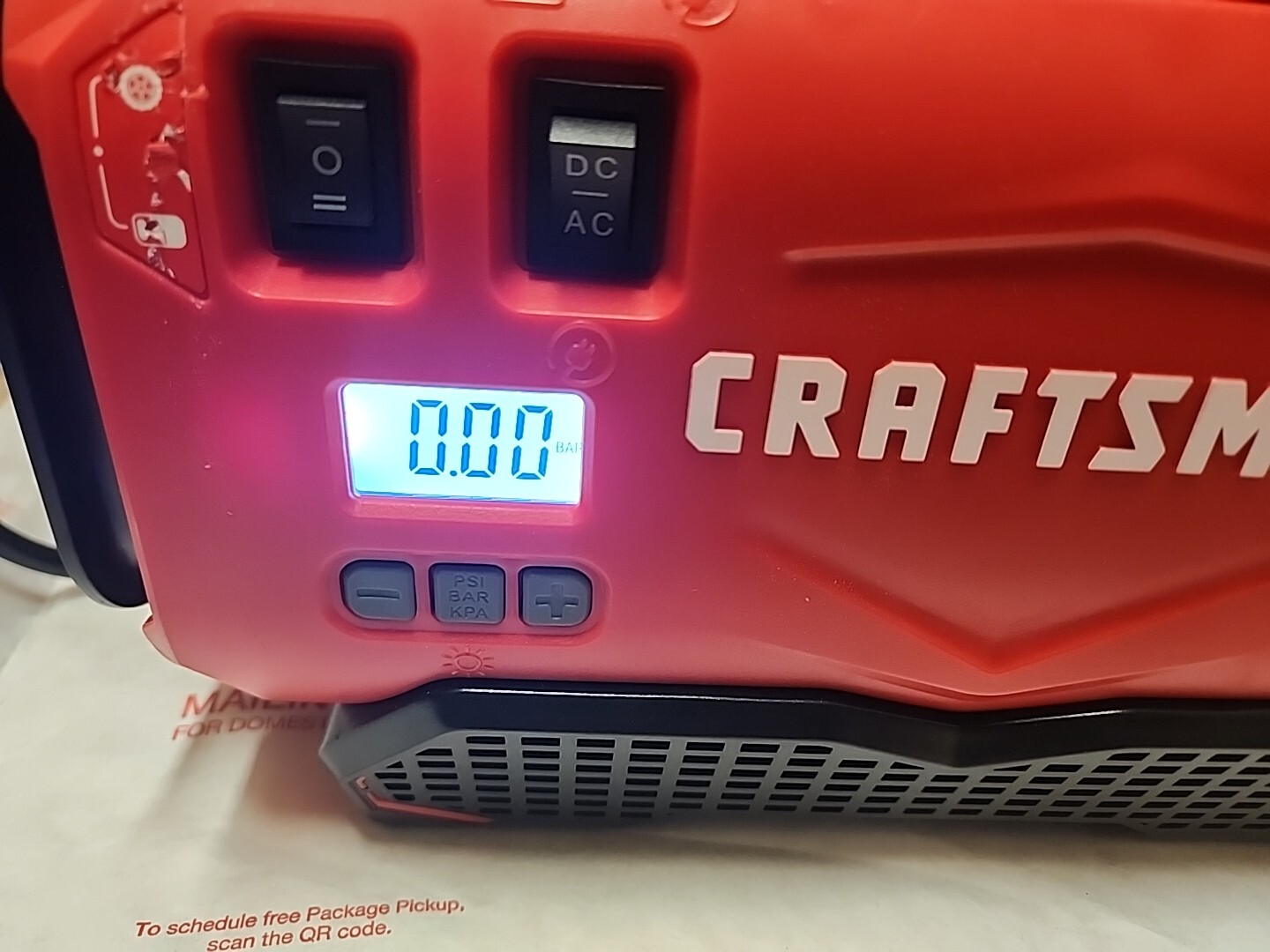 CRAFTSMAN CMCE520B V20 20V 20-Volt Lithium-Ion Cordless Inflator TOOL ...