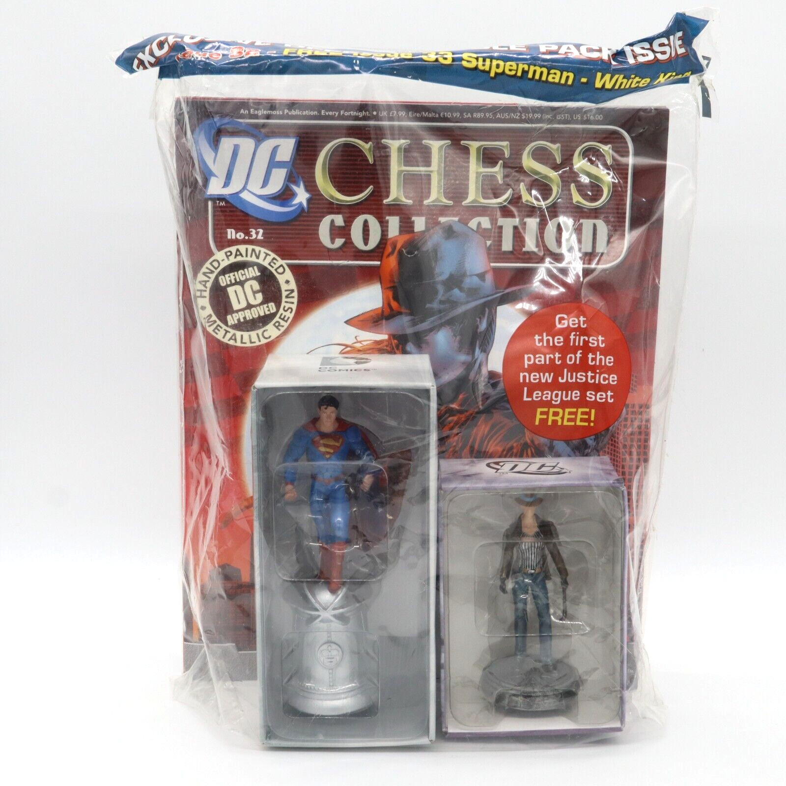 Eaglemoss DC Comics SUPERMAN & THE QUESTION 2 Pack Collectible Chess ...