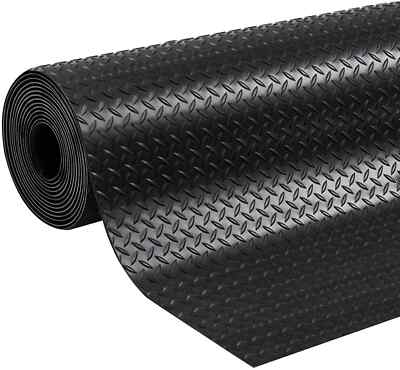 Heavy Duty Rubber Flooring Matting Non-Slip Garage Industrial Work Gym ...