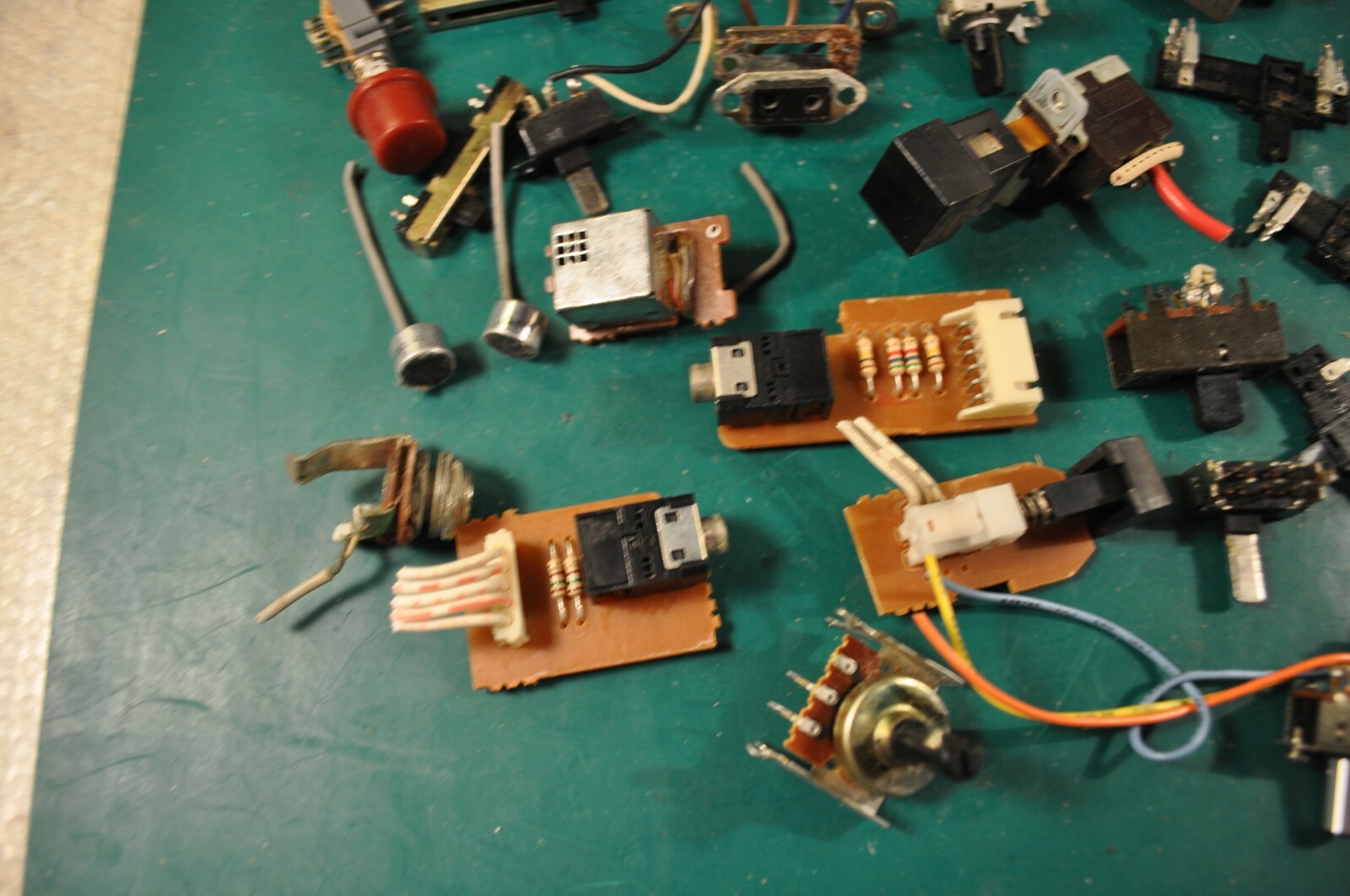 Lot of Switches Controls Boombox Cd Player Replacement Parts | eBay