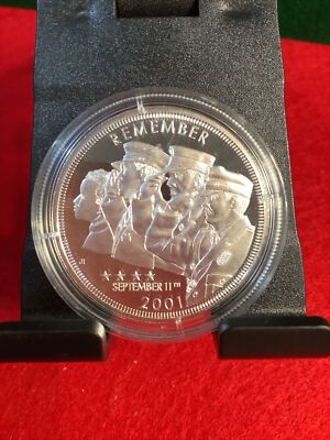 September 11, 2001 challenge coin commemorative coin 2016 (with Case ...