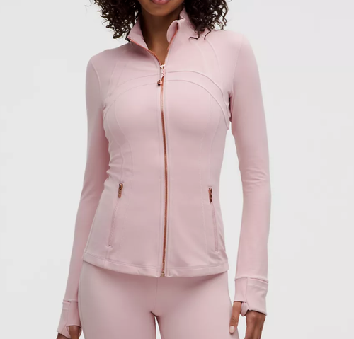 LULULEMON DEFINE JACKET NULU~PINK HAZE~ROSE GOLD ZIPPER~0-2 4 6 8~10-12~ NWT | eBay