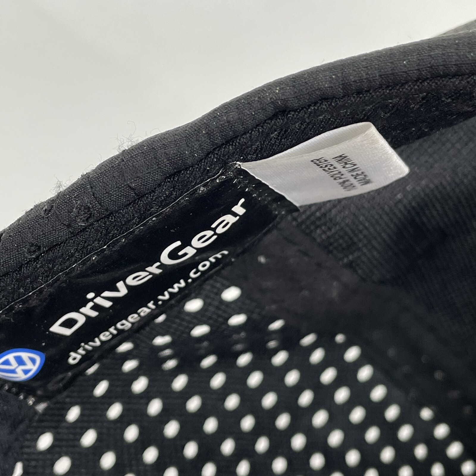 Volkswagen VW Official Driver Gear Logo Black Embroid… - Gem