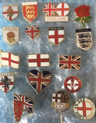 ENGLAND ENAMEL LAPEL BADGES | eBay