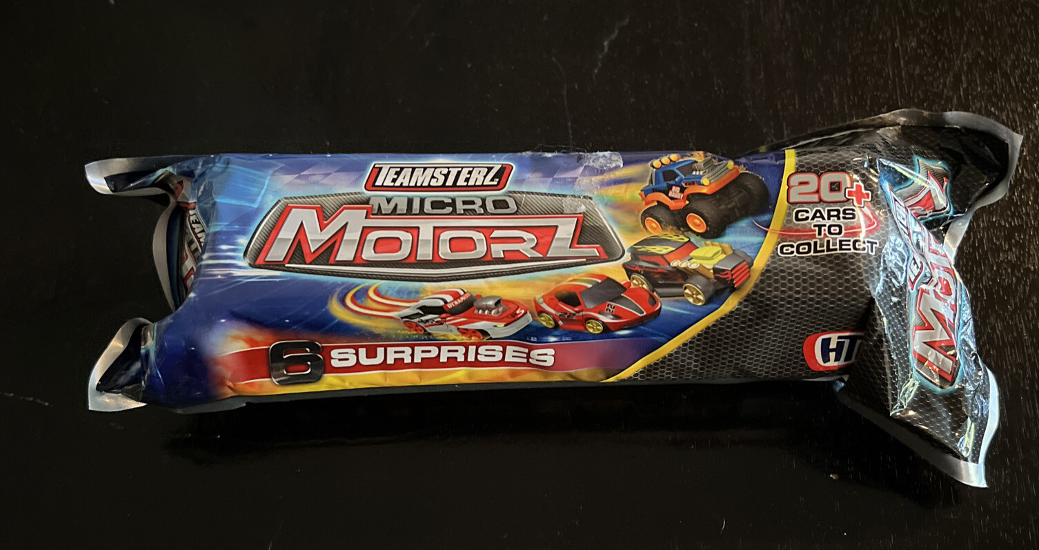 New! Teamsterz Micro Motorz Series1 Toy Car 6 Surprise Capsules Blind ...
