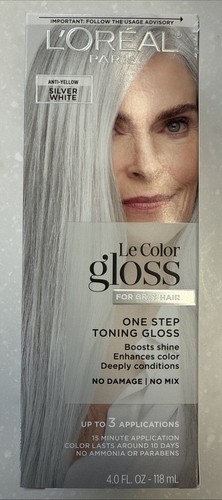 L'Oreal Le Color Gloss - Silver White | eBay