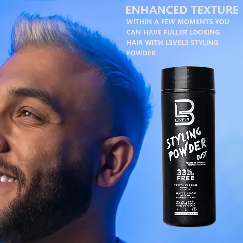 Level3 Styling Powder Dust 33% More Free Texturizing Hold Level 3 Matte ...