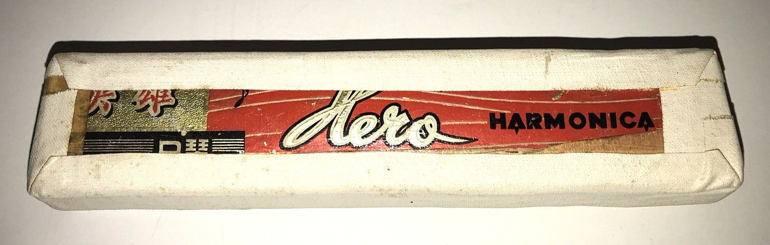 VINTAGE 1960s HERO M1009 WOOD FRAME 48-HOLE TREMELO HARMONICA +BOX M.I. SHANGHAI | eBay
