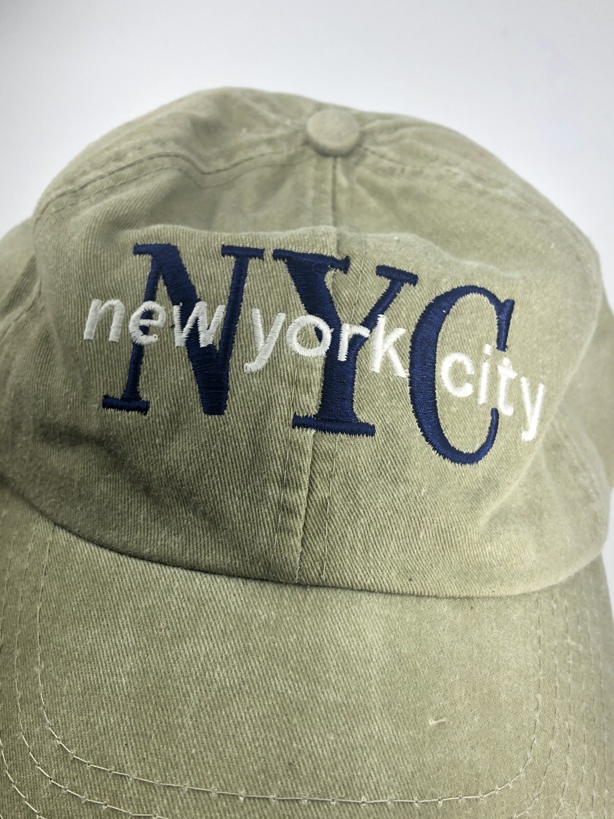 New York City Hat Cap Danelley Cap Nyc Cap Olive c14 | eBay