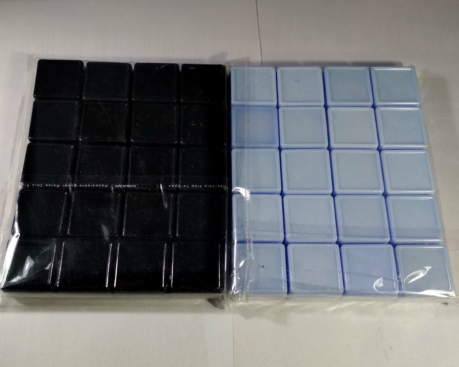 Wholesale Gem Display plastic box Storage for Gemstones/Diamond 3x3 cm ...
