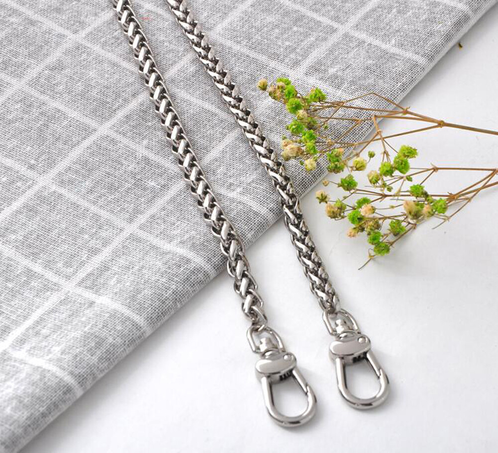 Replacement Purse Metal Chain Strap Handle Shoulder Crossbody Handbag ...