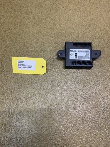JEEP GRAND CHEROKEE FRONT RIGHT PASS SIDE DOOR CONTROL MODULE 2015 ...