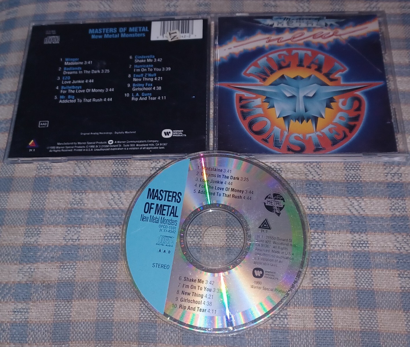 OOP Masters of Metal:New Monsters COMPILATION CD Badlands/Bullet Boys ...