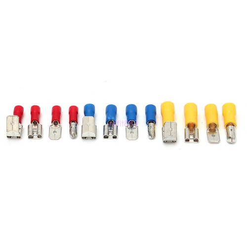 480x Assorted Car Electrical Wire Terminals Insulated Crimp Connectors ...