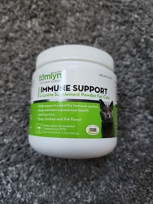 Tomlyn Immune Support L-Lysine Supplement Powder for Cats | eBay
