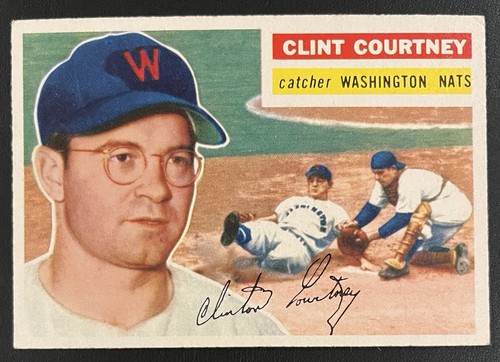 1956 Topps Clint Courtney #159 Washington Nationals MLB Card | eBay