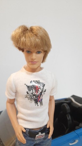 Barbie Ken Mini Cooper With Doll, Also Available In Takara Jenny, Etc ...