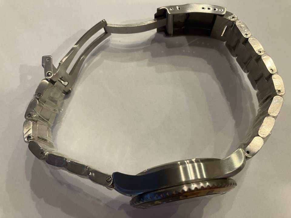 NOS ETA Swiss 2836-2 GMT Automatic GMT Dive Watch Custom Erieff & Sons ...