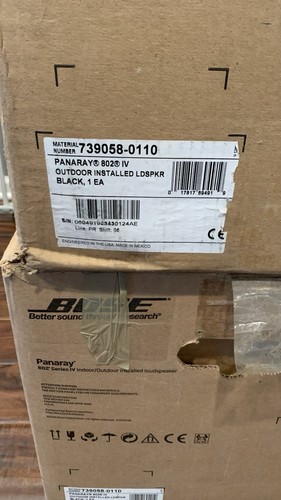 🔥🔥Bose PANARAY 802 series IV, Professional Loudspeakers, Very Rare New ...