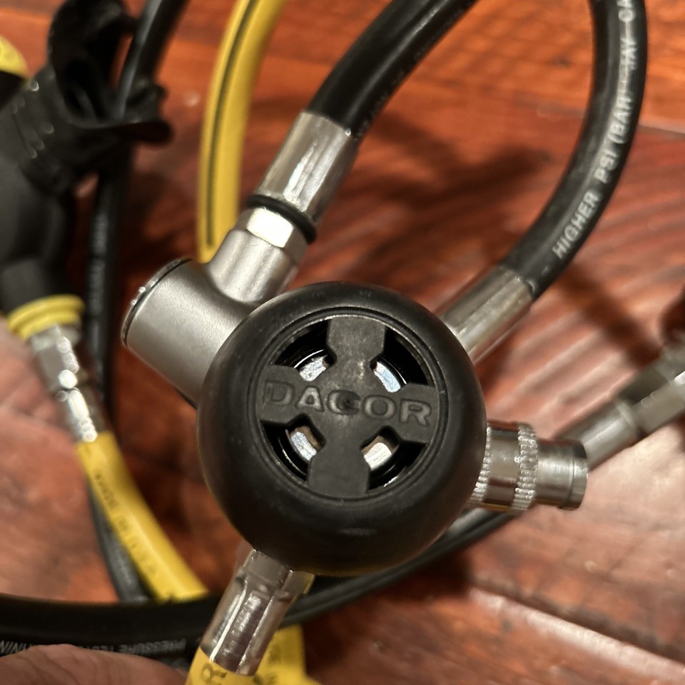 Dacor Viper Metal Regulator & Yoke set with EN250 Octopus and hoses ...