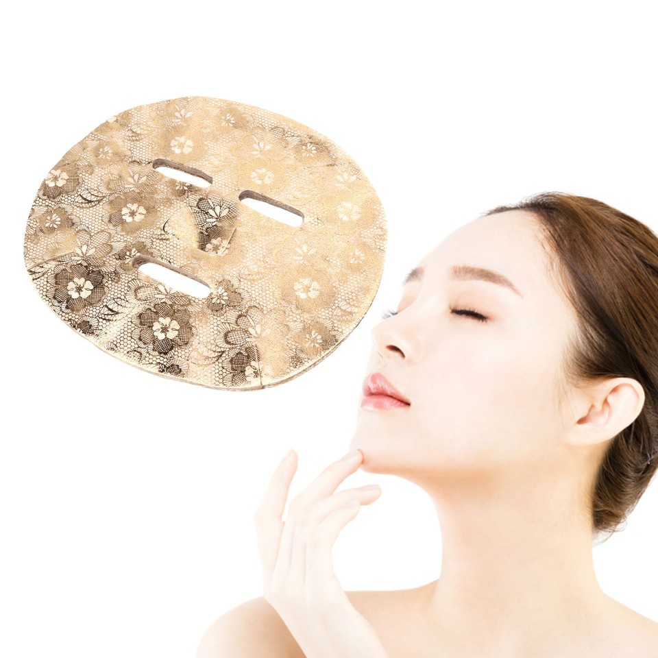 50pcs Disposable Facial Mask Paper Sheet Moisture Retention Skin Care ...