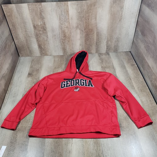 University of Georgia Bulldogs Men's XL Red Champion NCAA Hoodie ...