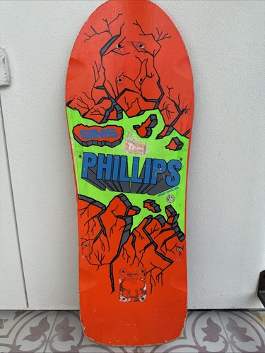 Jeff Phillips Breakout OG Sims Skateboard Deck - Not A Reissue | eBay