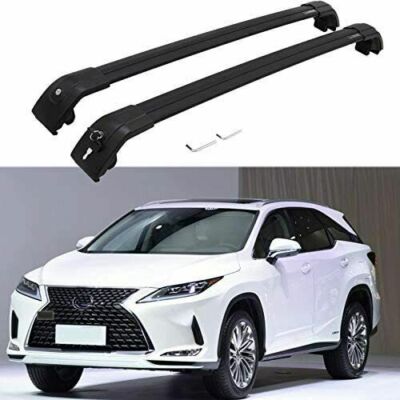 2Pcs Fits for RX RX350 RX450h 2016-2022 Roof Rail Rack Cross Bars ...
