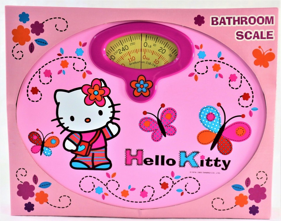 HELLO KITTY BATHROOM SCALE | eBay