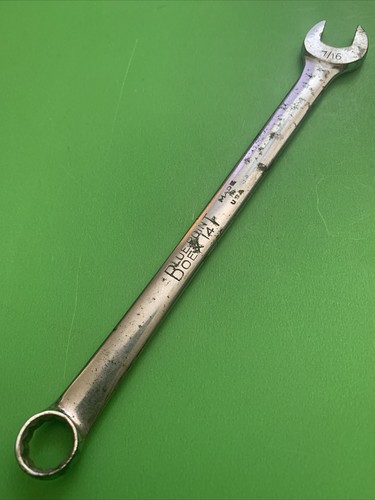 Vintage Blue-Point Hand Tools USA SAE Size 7/16" Combination Wrench MPN ...