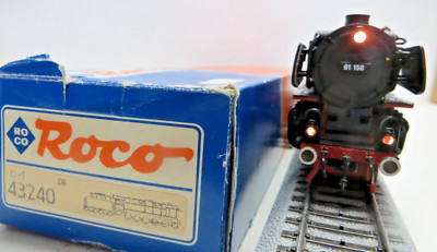 Roco H0 43240 Dampflok BR 01 125 der DB beleuchtet geprüft in OVP | eBay.de