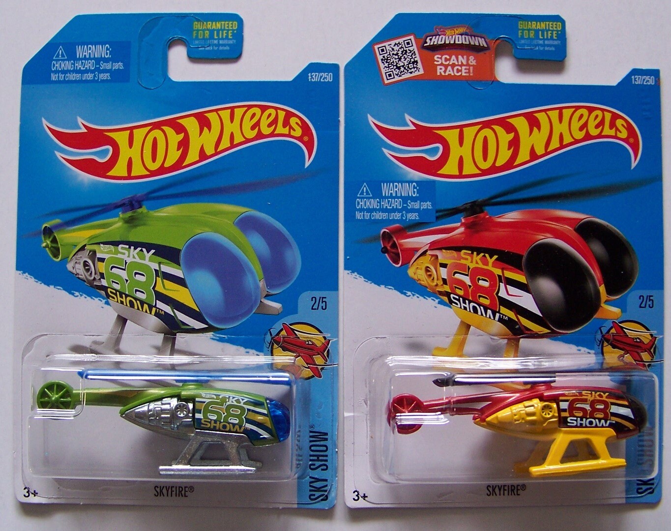 2016 #137 Hot Wheels Skyfire Helicopter Choice Lot | 2 Cars per Lot | eBay