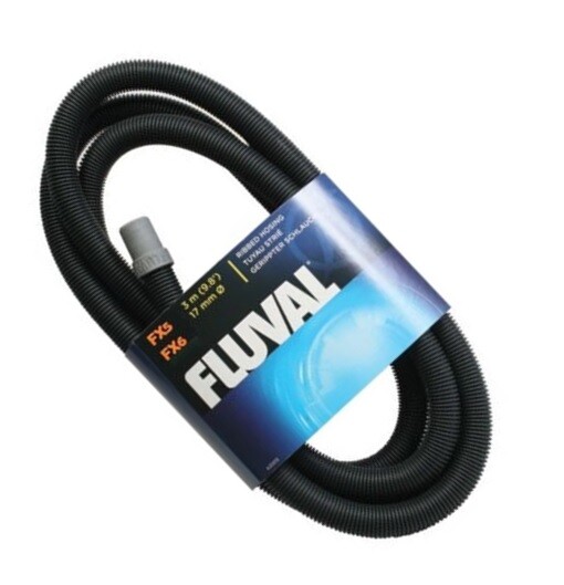 FLUVAL FX5 FX6 RIBBED SPARE HOSING HOSE 4m FOR EXTERNAL FILTER FISH ...