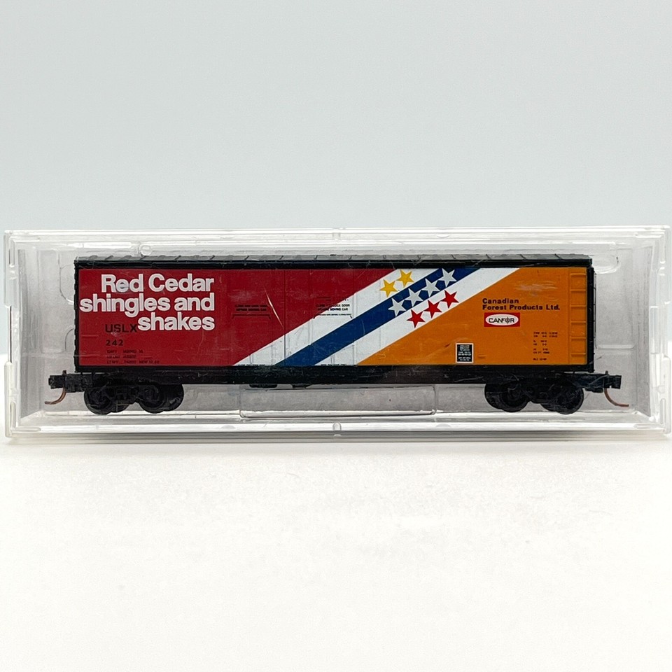 Micro-Trains 07500060 Canadian Forest Products Canfor Boxcar USLX 242 N ...