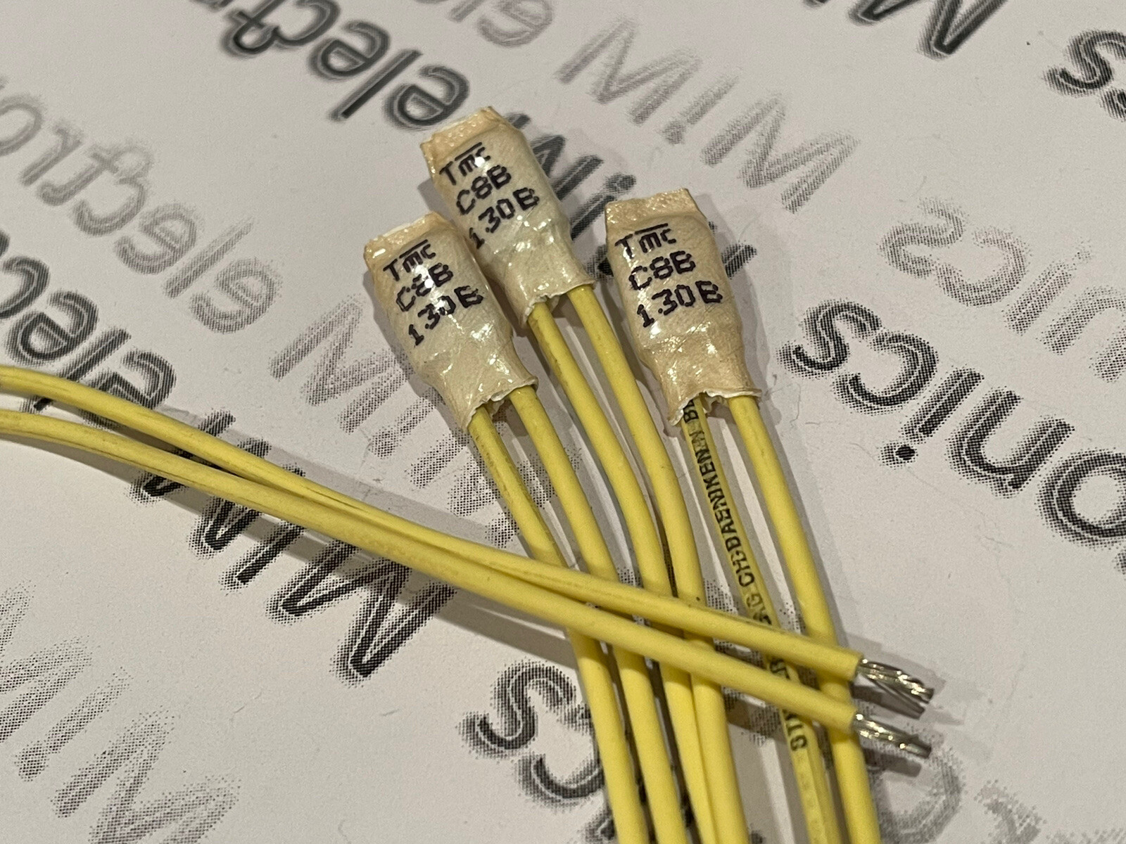 Temperature protector TMC C8B 130B 100/100 bimetal switch 70°C- 160°C ...