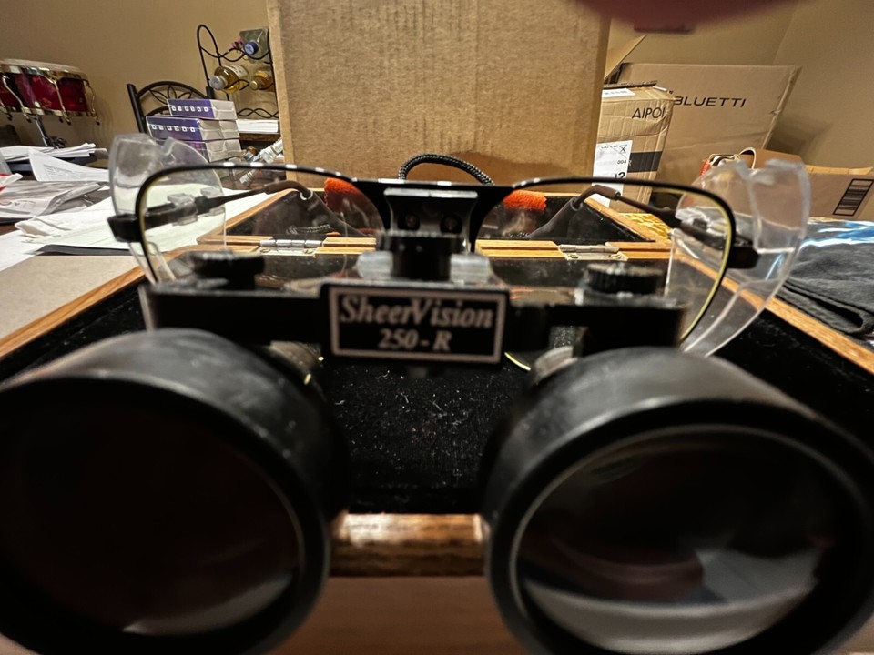 SheerVision 250-R Dental Loupes with side shields | eBay