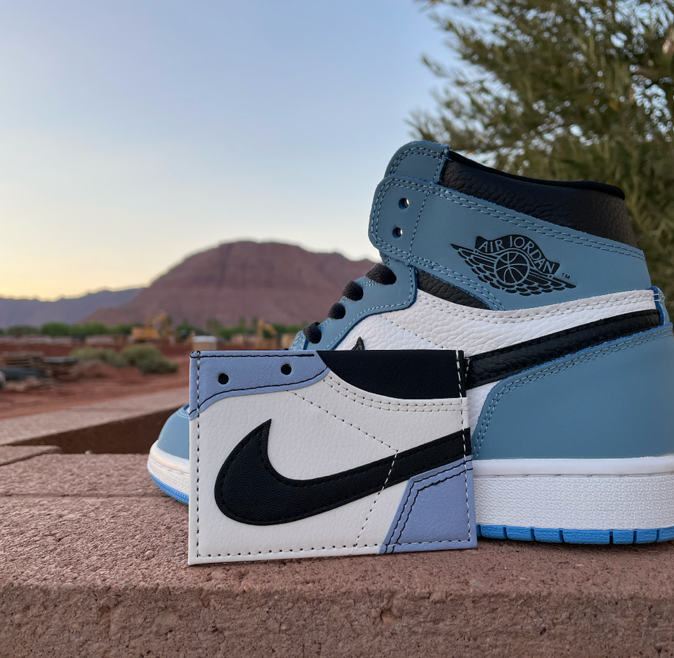 Custom Air Jordan Shoe Wallet - Leather Air Jordan Wallet - Custom Shoe ...
