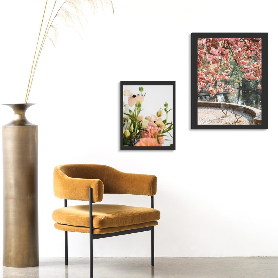 Mat Board Center, Acid Free Foam Boards 11 x 14 Inch, Black Foam Core ...