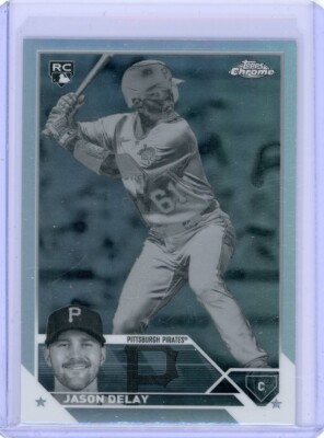 Jason Delay 2023 Topps Chrome Rookie Negative Pirates | eBay
