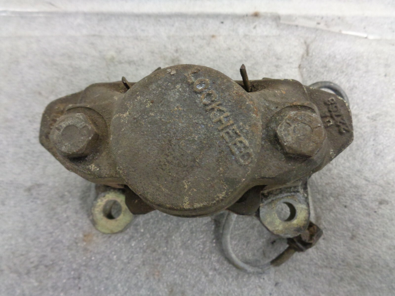 1980 80 TRIUMPH 750 BONNEVILLE T140E OIF LOCKHEED REAR DISC BRAKE ...