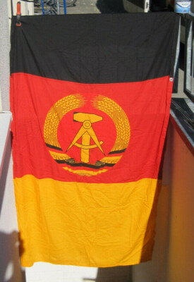 DDR Fahne MDI MfS NVA GST FDJ Artikel Deko Ostalgie Museum DDR ...