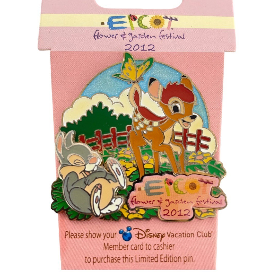 Disney Parks 2012 Epcot Flower & Garden Festival Vacation Club Bambi ...