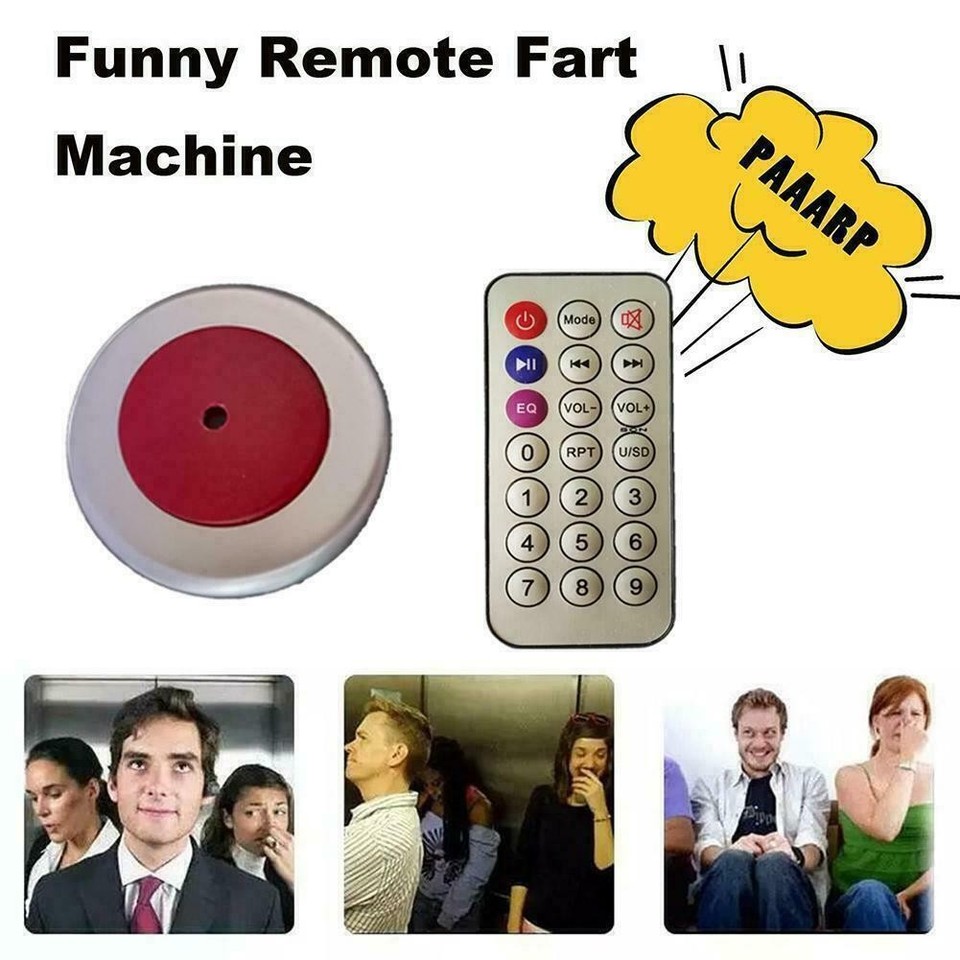 2025 NEW Funny Prank Remote Control Fart Machine Practical G8A9 Novelty ...