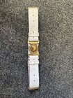 COLDSTREAM GUARDS WHITE LEATHER NUBUCK BELT WITH BRASS BUCKLE BRITISH ...