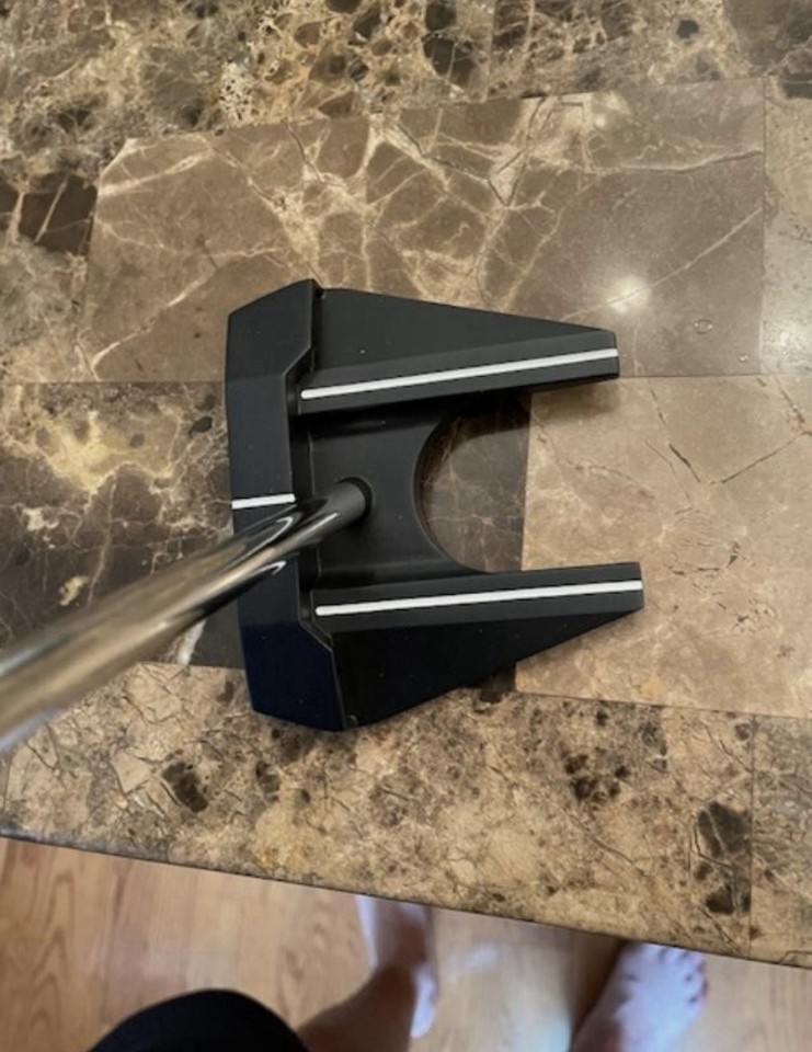 Odyssey Square to Square 38" counter balance putter; RH; design #7 ...