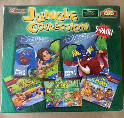 Disney's Hot Shots: JUNGLE COLLECTION CD-ROM games: Swampberry Sling ...
